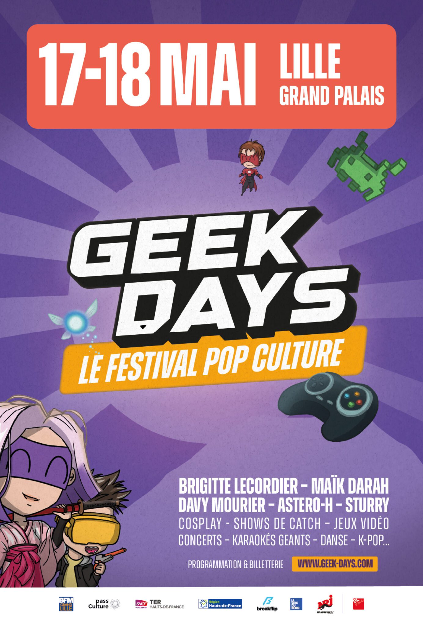 Geek Days Lille - Lille Grand Palais